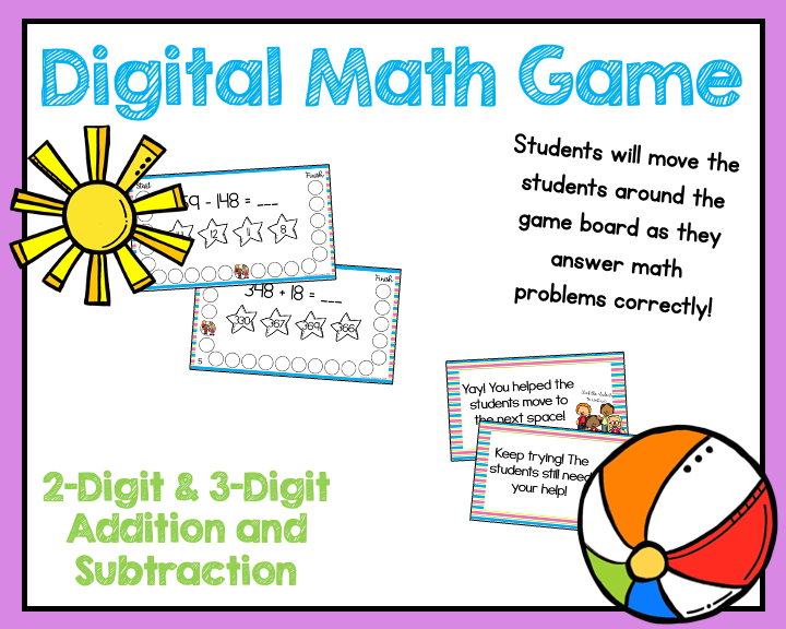 3-Digit Subtraction Math Riddle