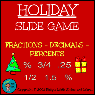 Fractions/Decimals/Percentages Conversion Slide Game