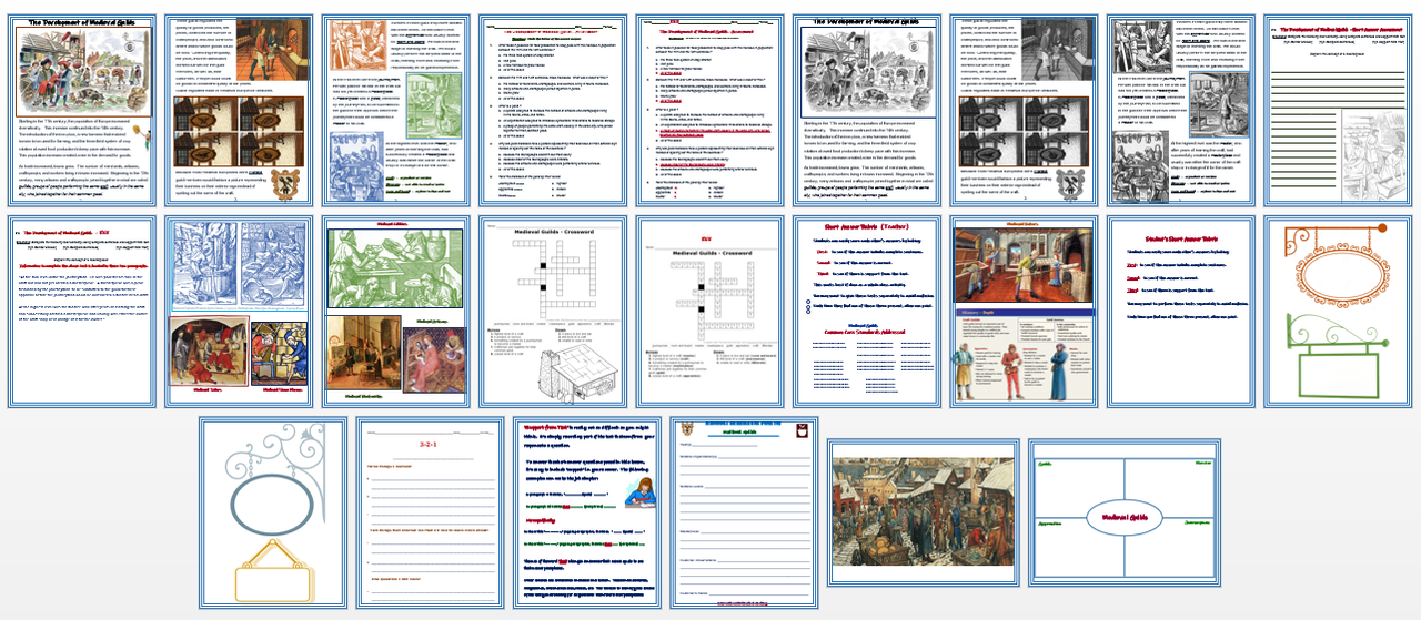 Medieval Guilds - Amped Up Learning