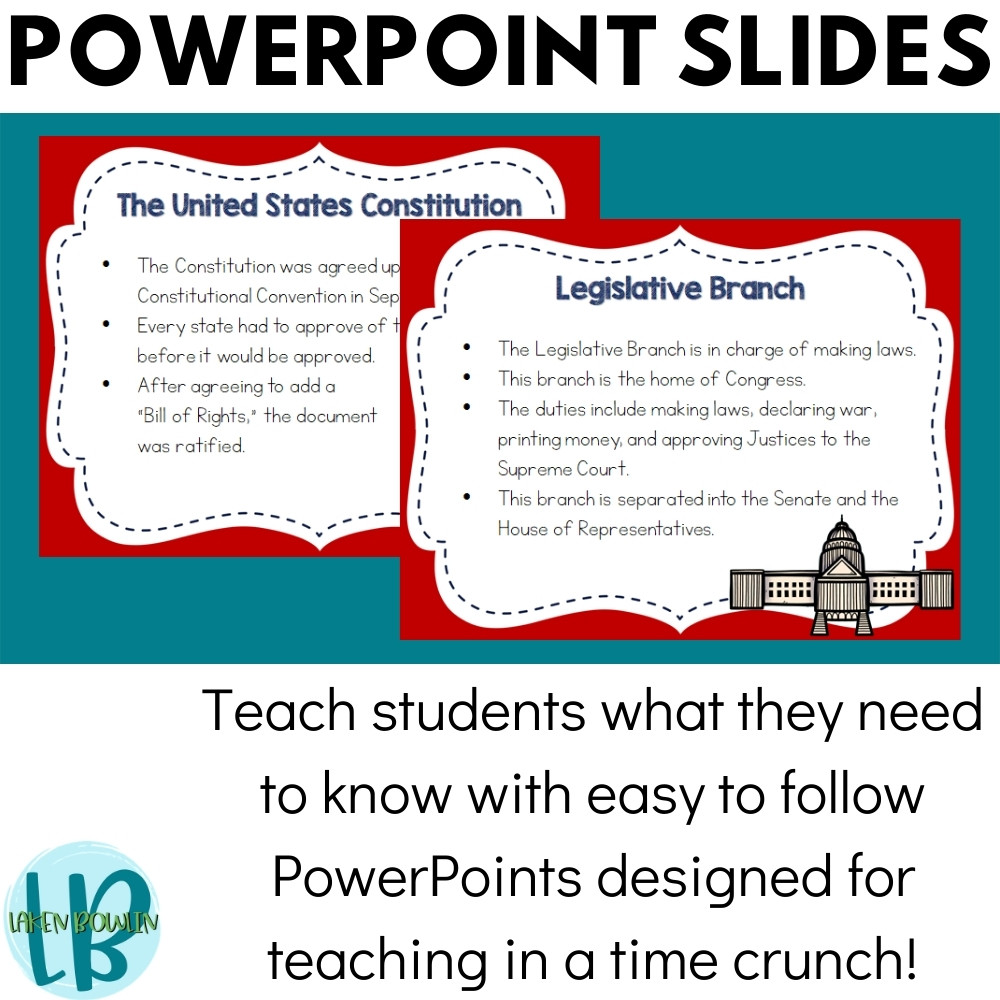 Presidents of the United States PowerPoint - Amped Up Learning