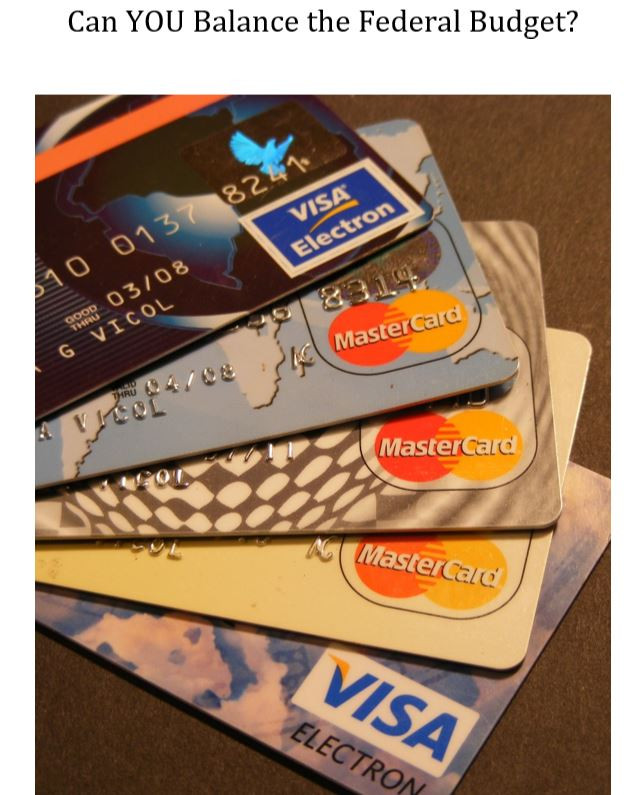 Federal Deficit Simulation and Activity: Can You Balance the Federal ...