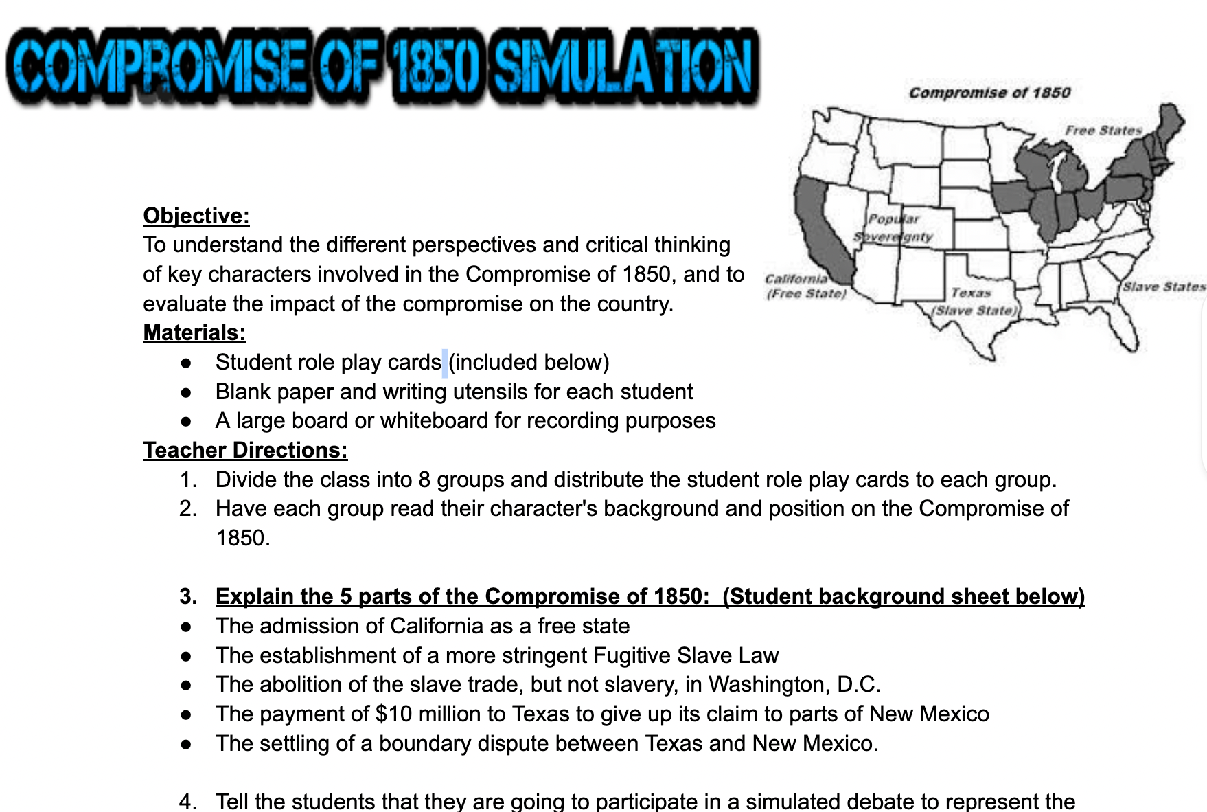 Missouri Compromise - Amped Up Learning