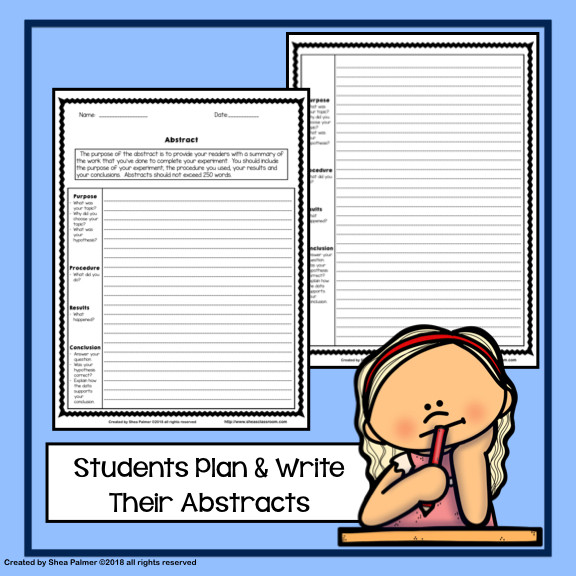 Science Fair Display Board Planning Guide - Amped Up Learning