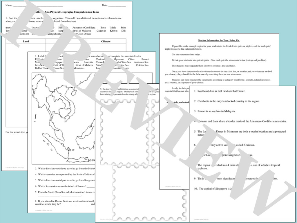 Geography Bundle - Amped Up Learning
