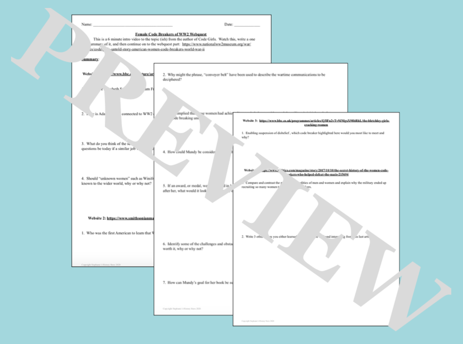 World War 1 webquest - Amped Up Learning