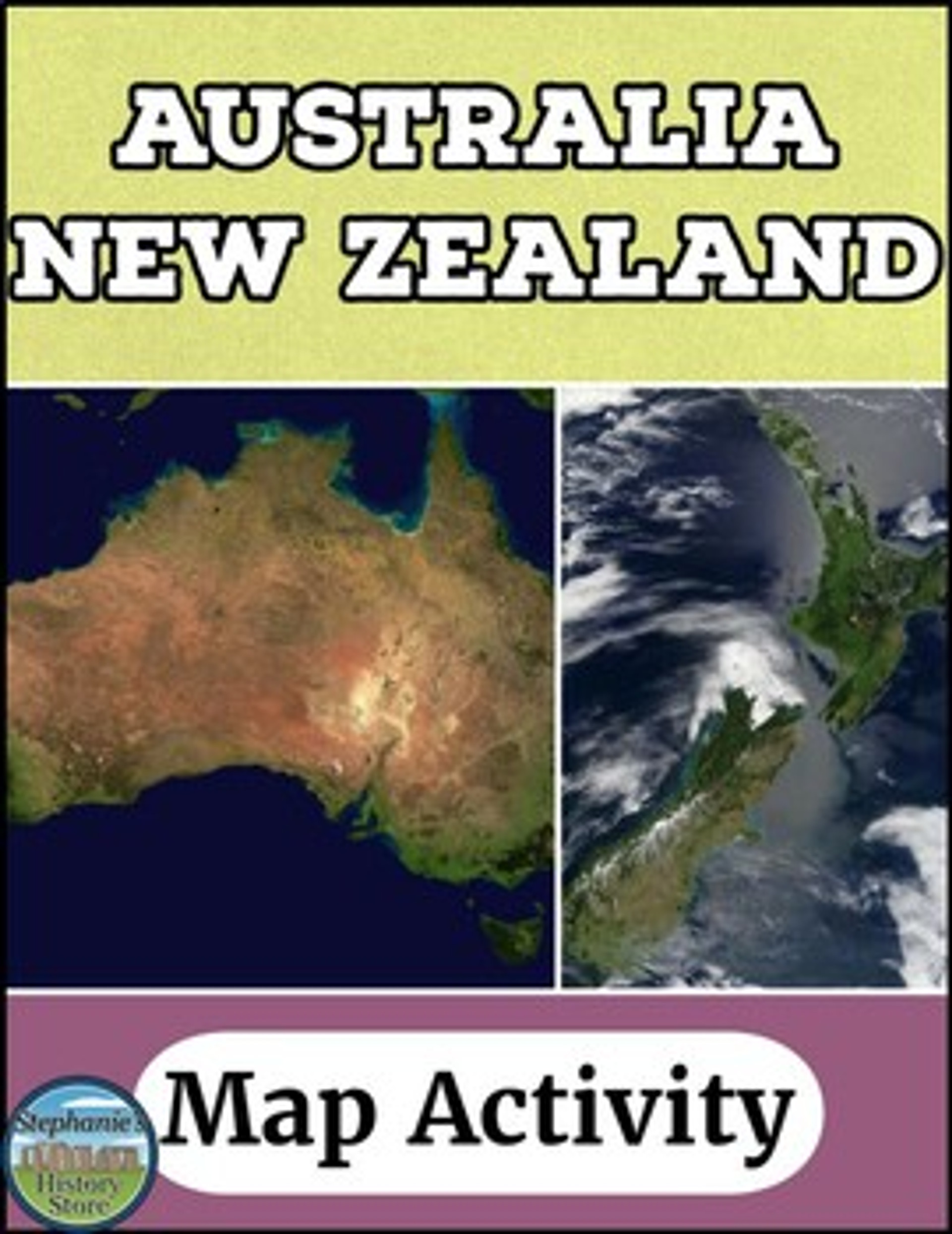 Australia New Zealand and Oceania World Geography Bundle