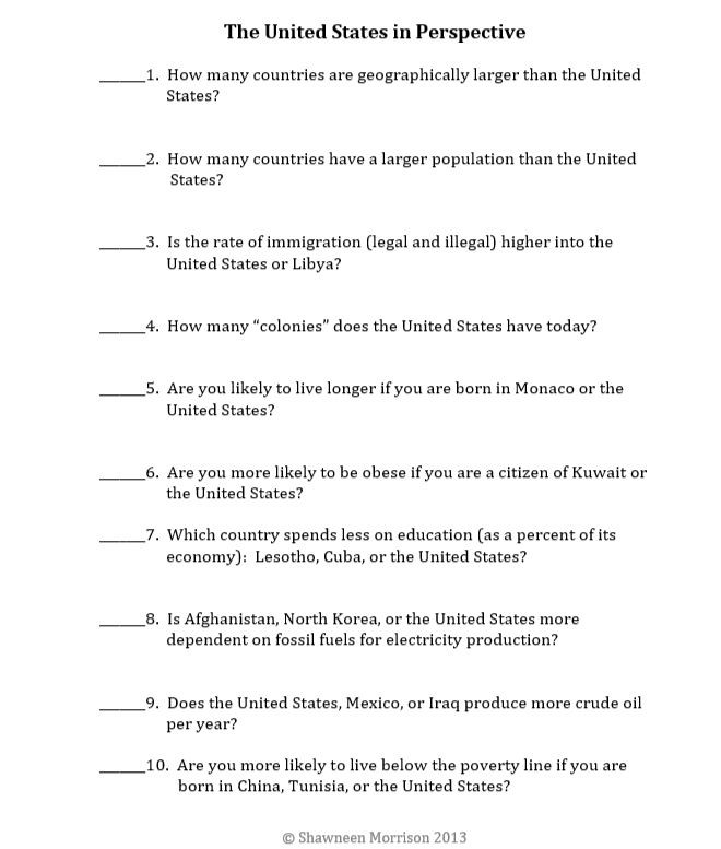 World Geography Introductory/End of Year Trivia Contest - Amped Up Learning