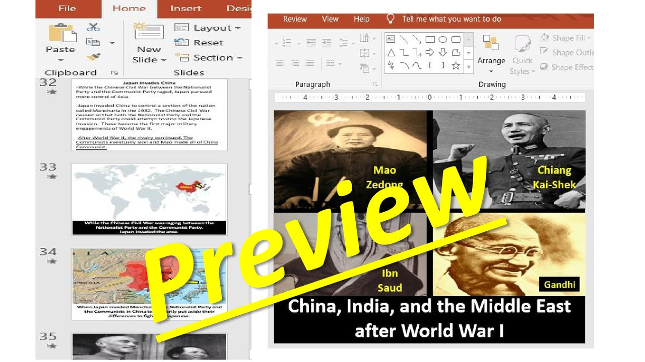 China, India, and the Middle East After WW I - Amped Up Learning