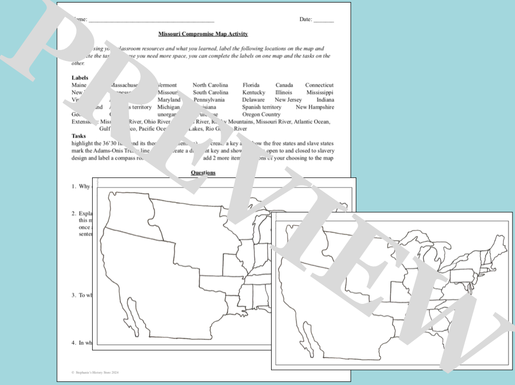 Missouri Compromise - Amped Up Learning