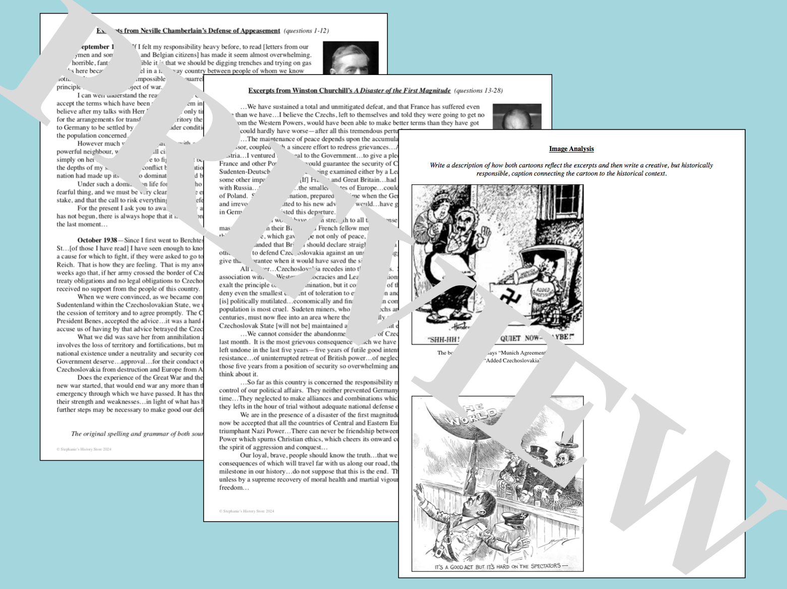 Appeasement Point of View Analysis