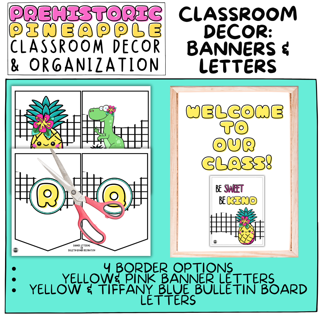 Be Sweet: Pineapple Classroom Décor