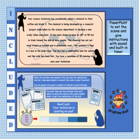 Current Electricity - Save the technician Escape Room - Amped Up Learning