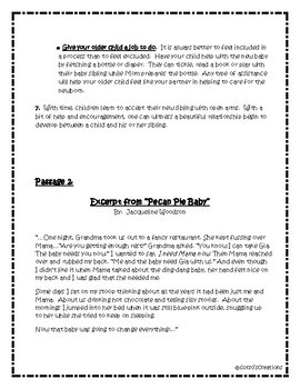 FSA and PARCC Test Practice: Paired Reading - Amped Up Learning