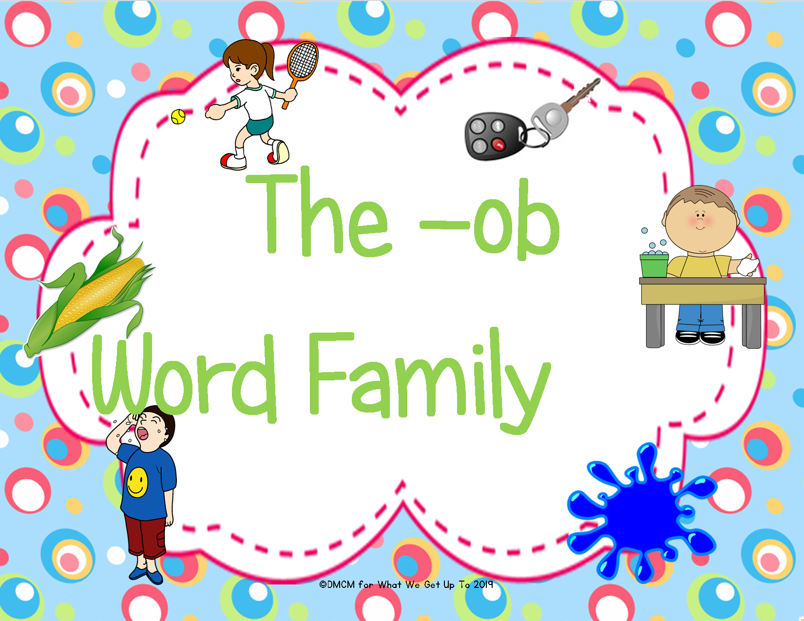 The -ob Word Family - Amped Up Learning
