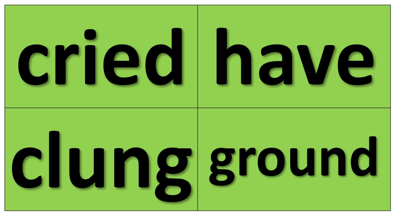 Irregular Verbs - Flashcards (70 Cards) - Amped Up Learning