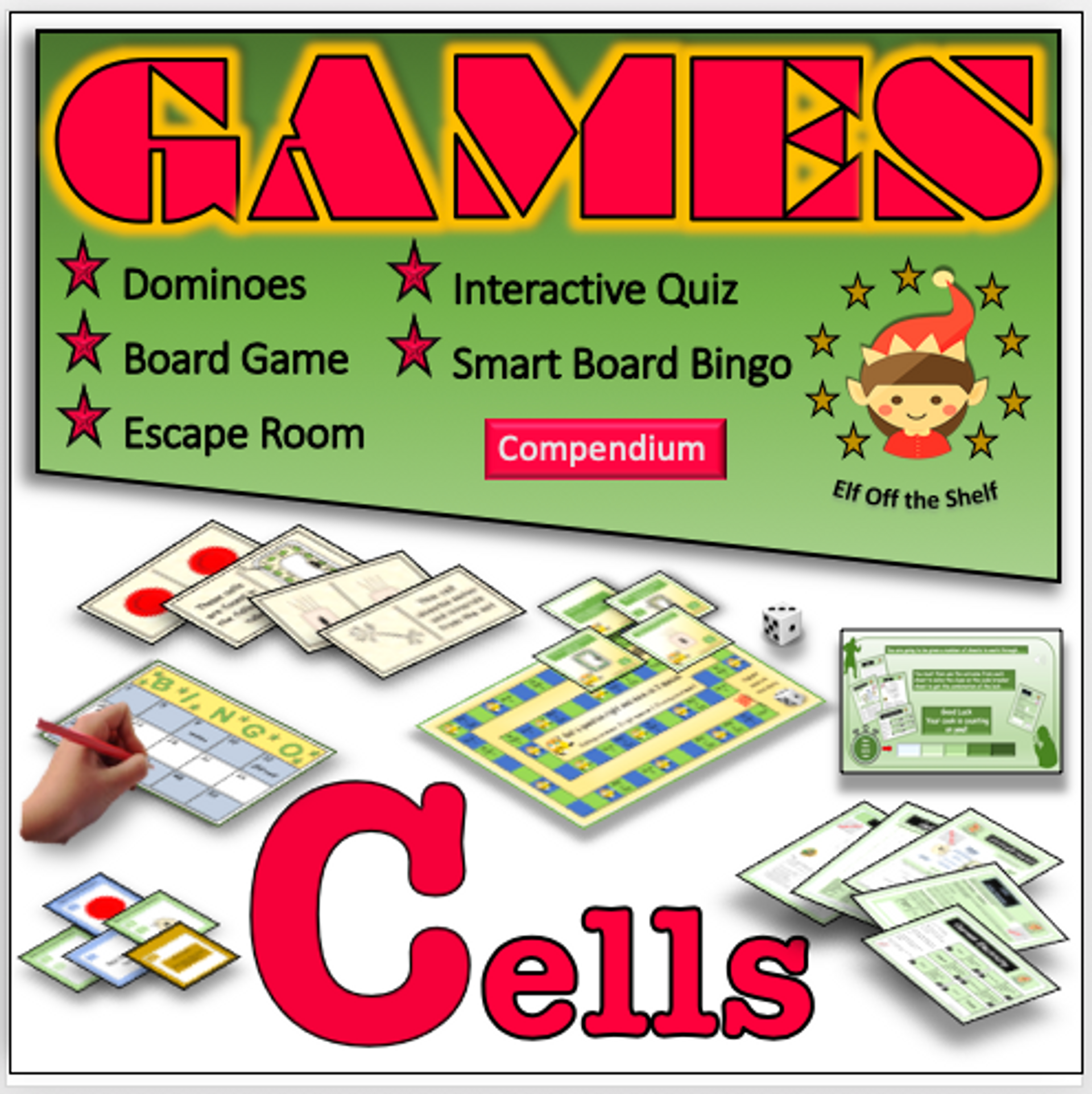 Plant and Animal Cells - Review Game - Amped Up Learning