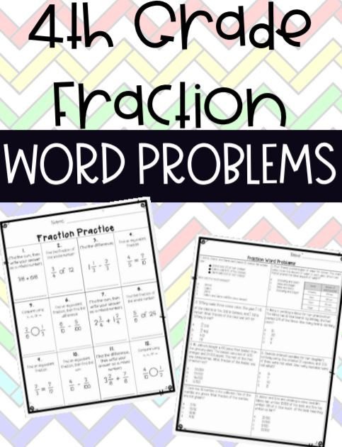 Fraction Word Problems Equivalent, Comparing, Adding, Multiply by Whole ...