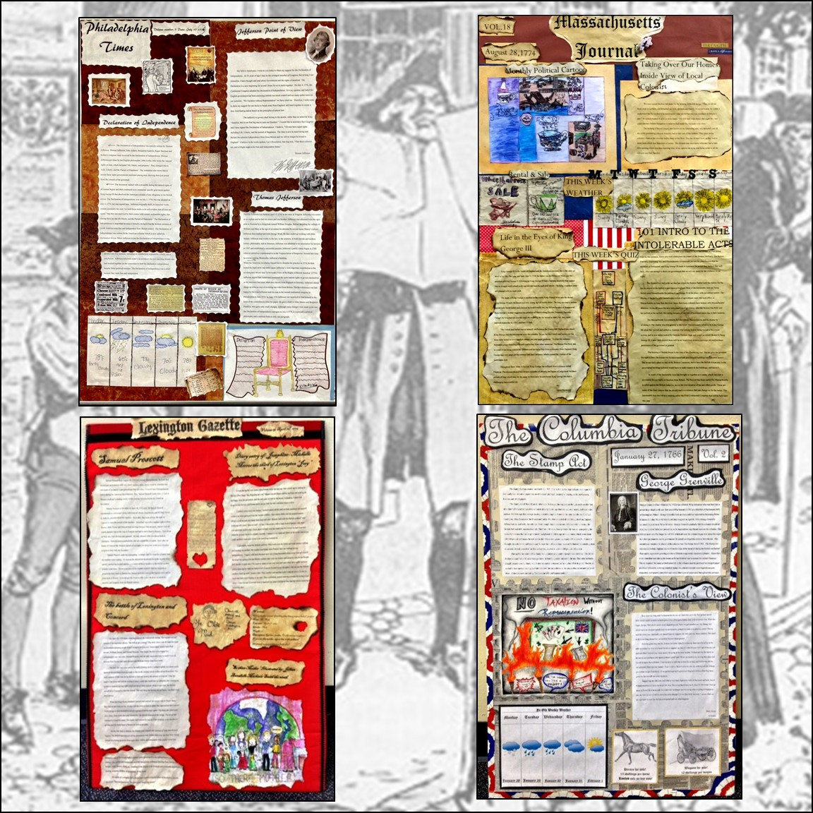 Project: Colonial Newspaper - Amped Up Learning