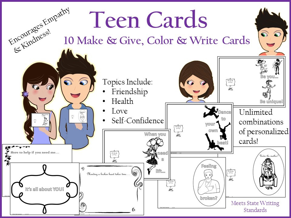 Teen Cards - Amped Up Learning
