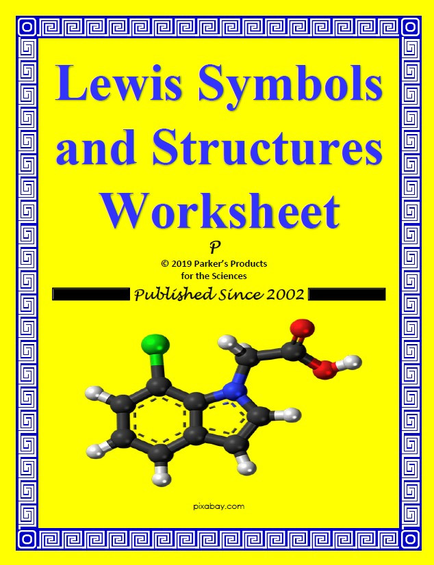 Lewis Symbols and Structure Worksheet - Amped Up Learning
