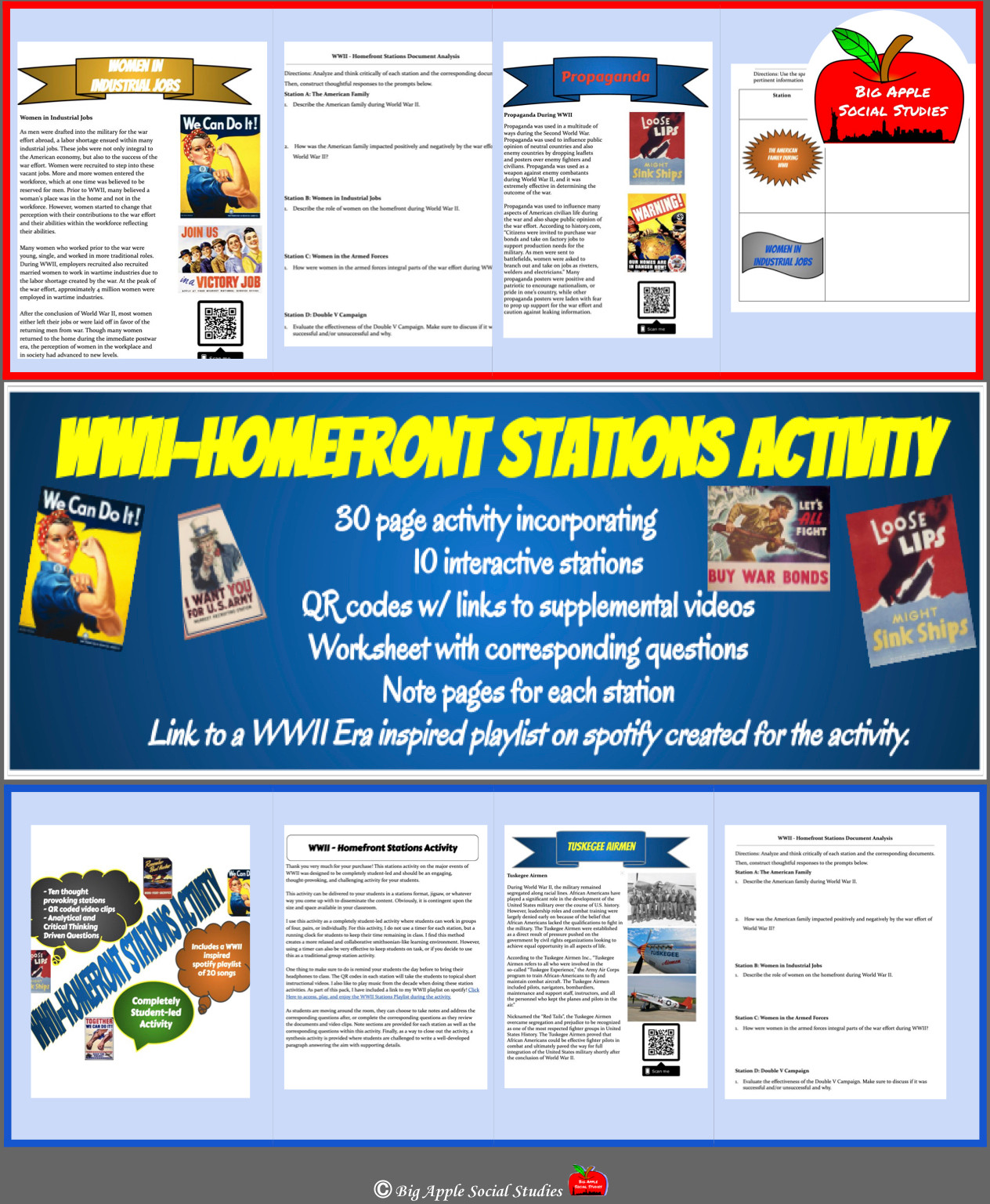 WWII Map - Amped Up Learning