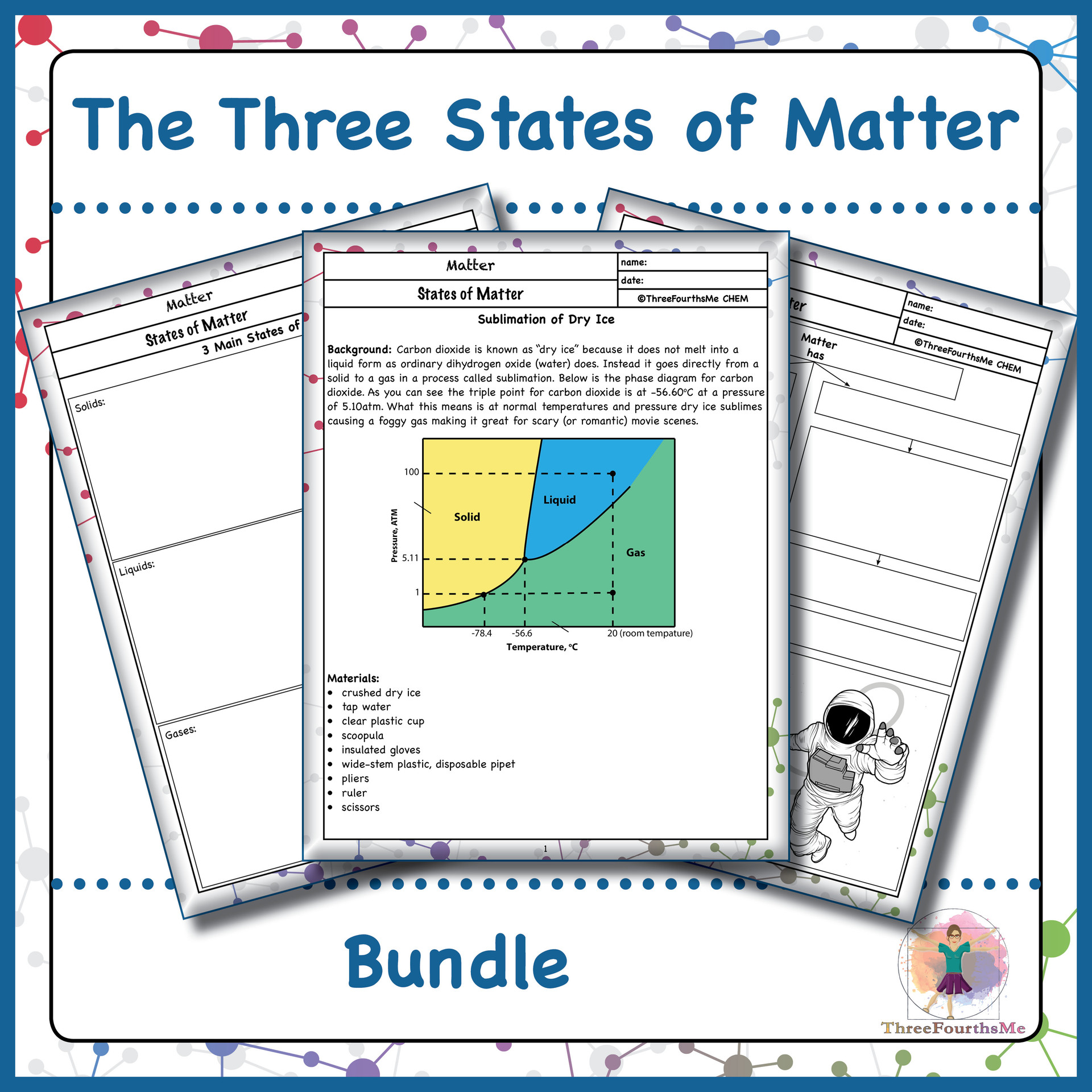 States of Matter Bundle - Amped Up Learning