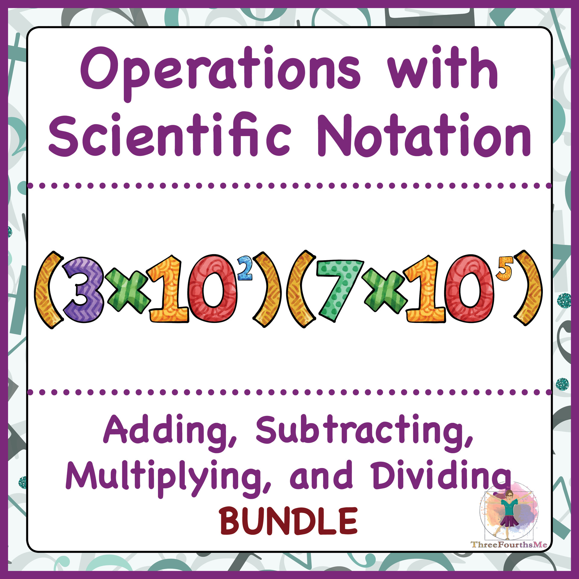 Scientific Notation Bundle of Five Lessons