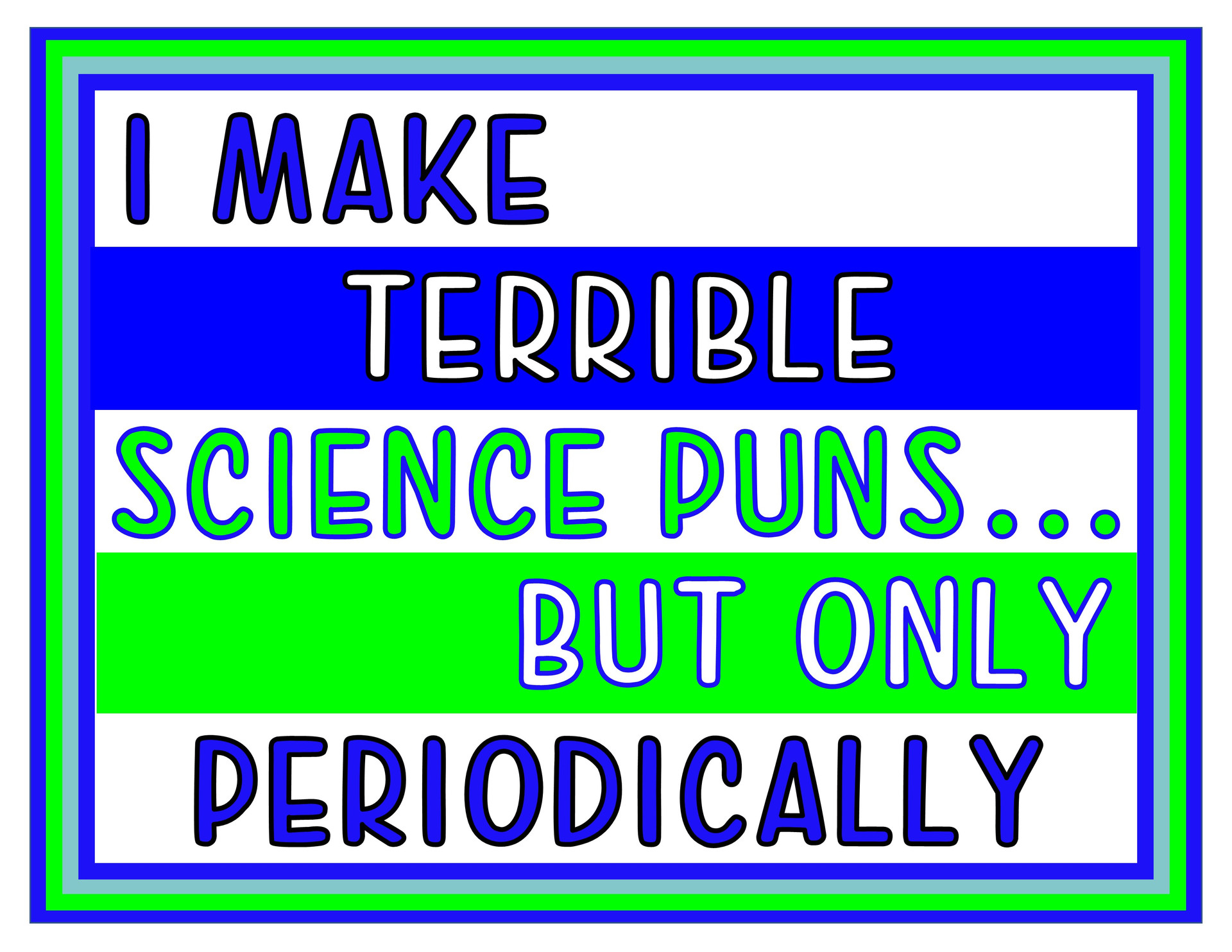Science Jokes Bulletin Board - Classroom Posters - Amped Up Learning