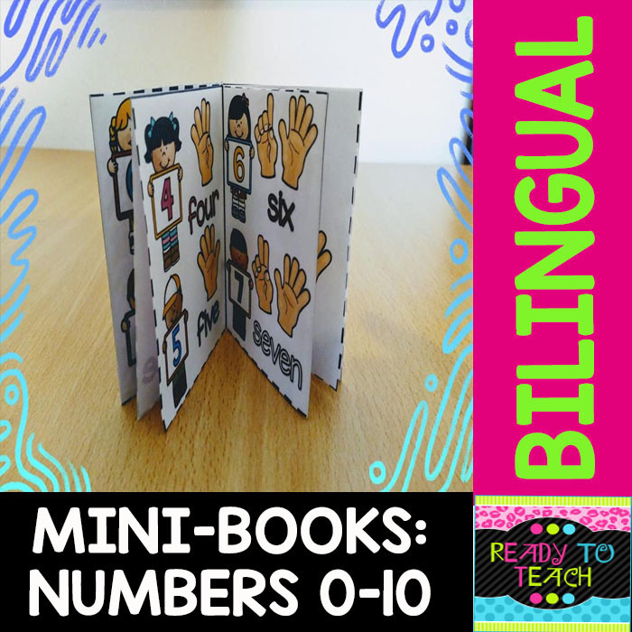 Mini-Book - Numbers 0-10 - Dual - Color and B&W Versions - Amped Up ...