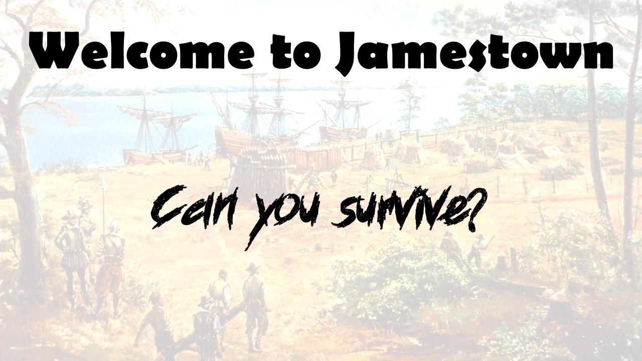 Jamestown Game - Colonial Era - Did I Survive Jamestown - Amped Up Learning