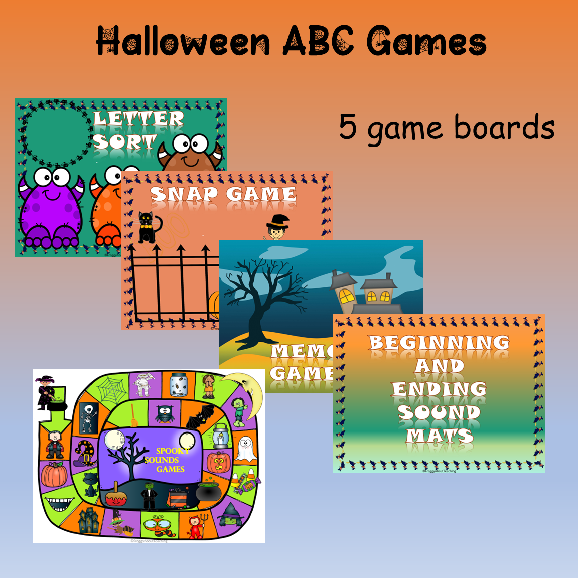 ABC Halloween Games