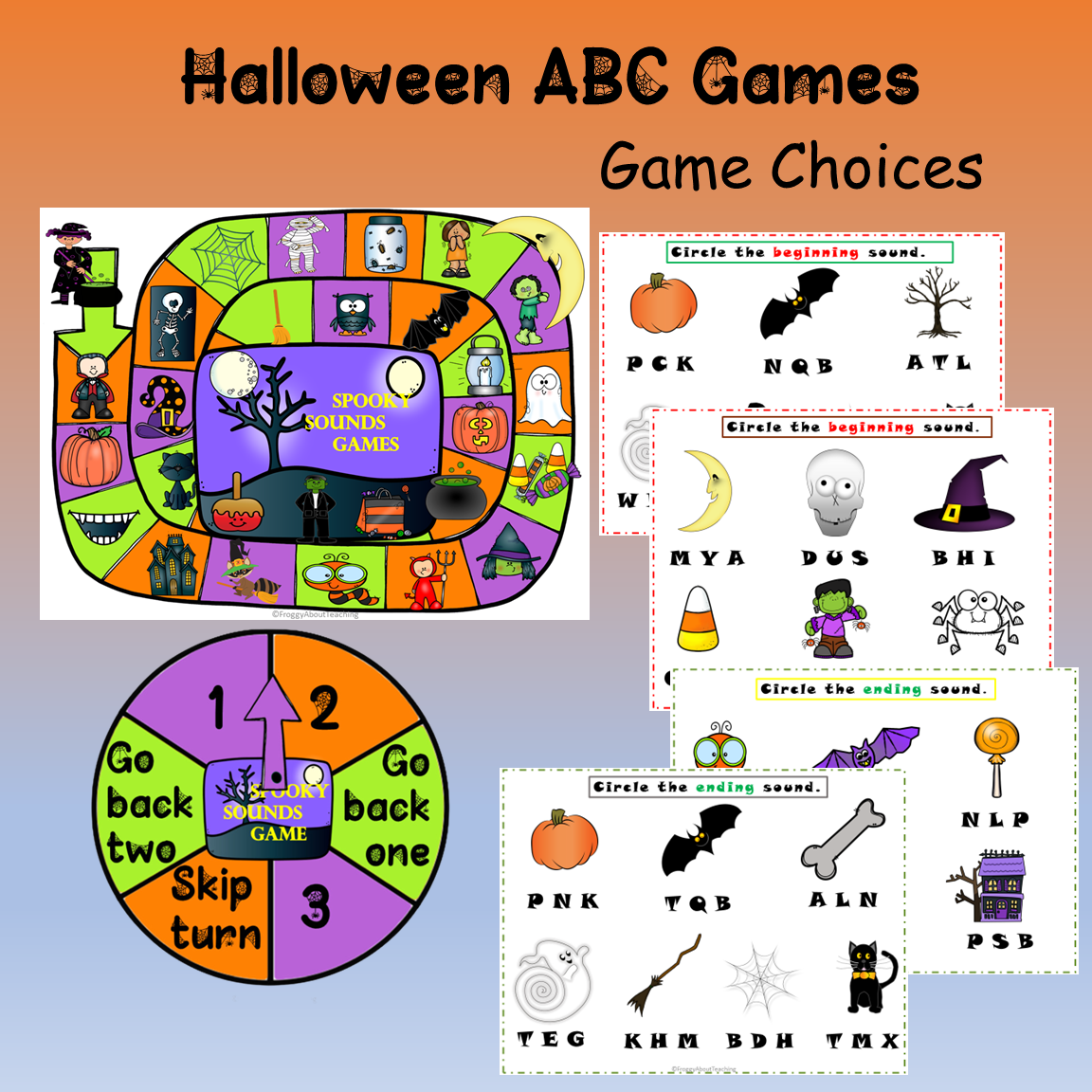 ABC Halloween Games