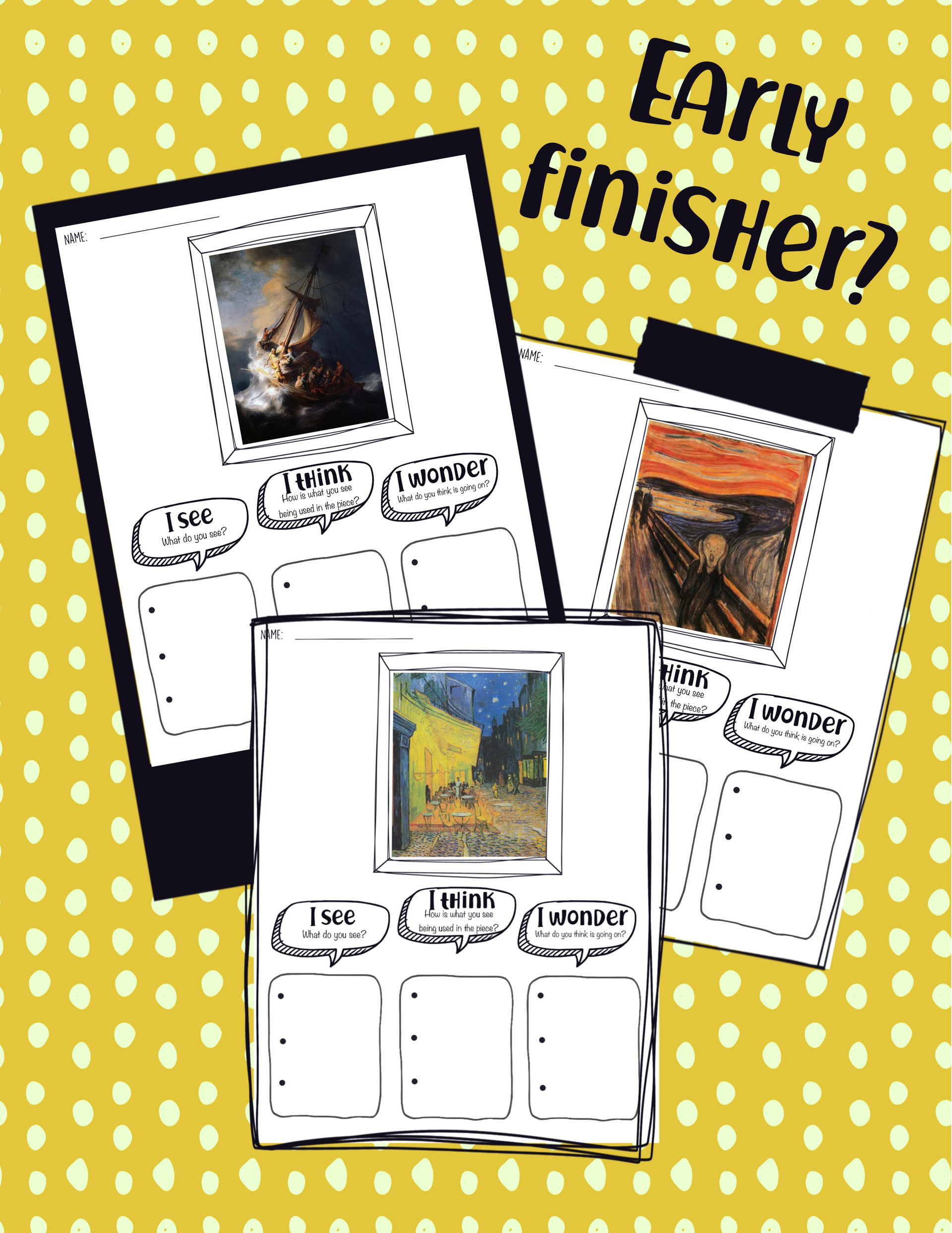 Analyzing Art for little ones!!! - Amped Up Learning