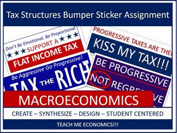 Tax Structures Bumper Sticker Project Economics Printout or Google ...