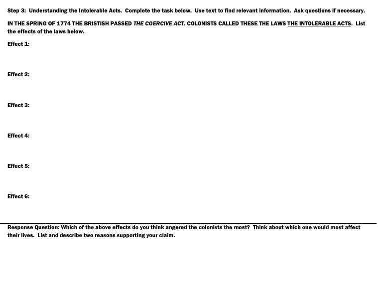 The Road to the American Revolution - Amped Up Learning