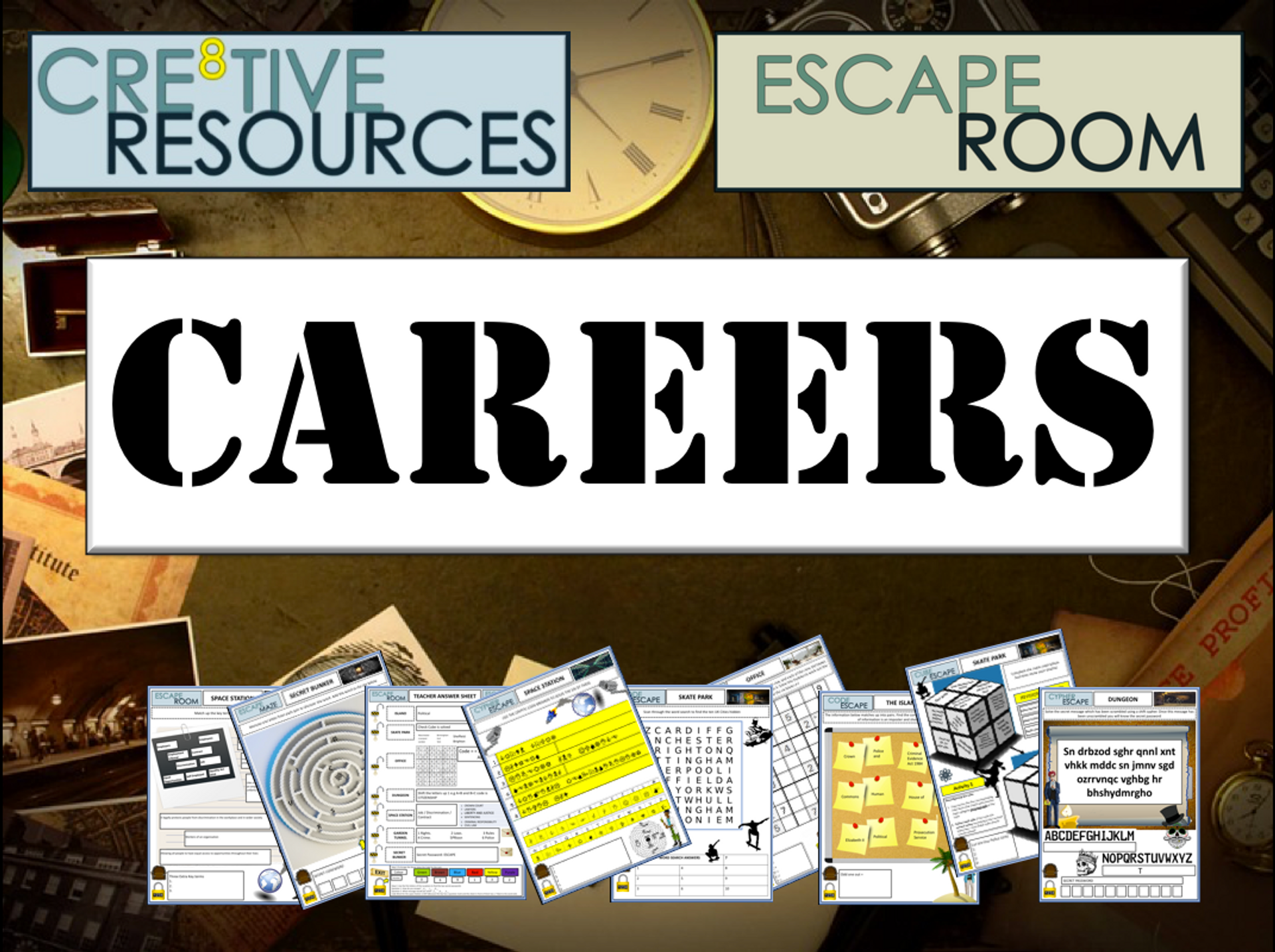 Careers Escape Room - Amped Up Learning