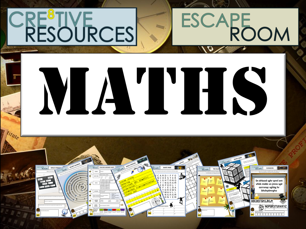 Maths Escape Room - Amped Up Learning