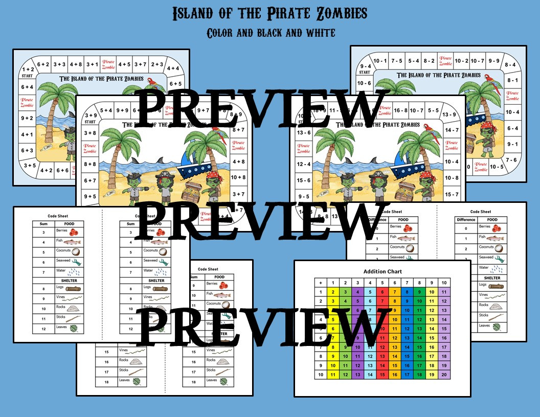 Addition and Subtraction to 20 Fact Fluency - Freebie
