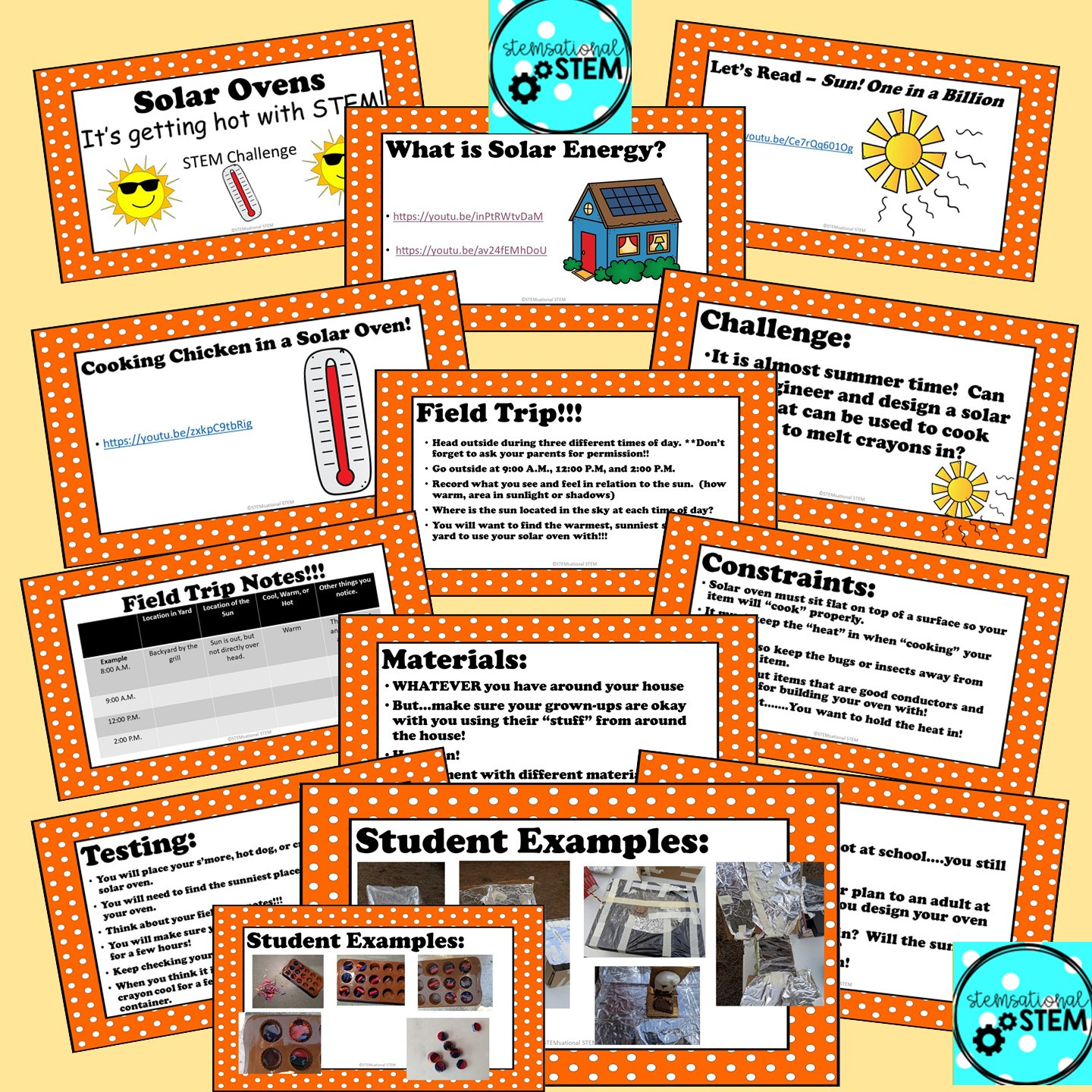 Solar Oven STEM Challenge