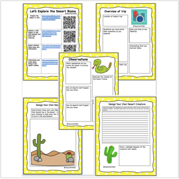 Virtual Field Trip Safari to the Desert