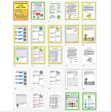 Virtual Field Trip Safari to the Desert