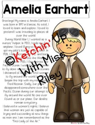 Amelia Earhart Research Packet