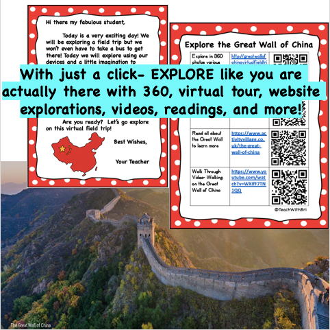 Virtual Field Trip to Machu Picchu South America- Google Drive Version
