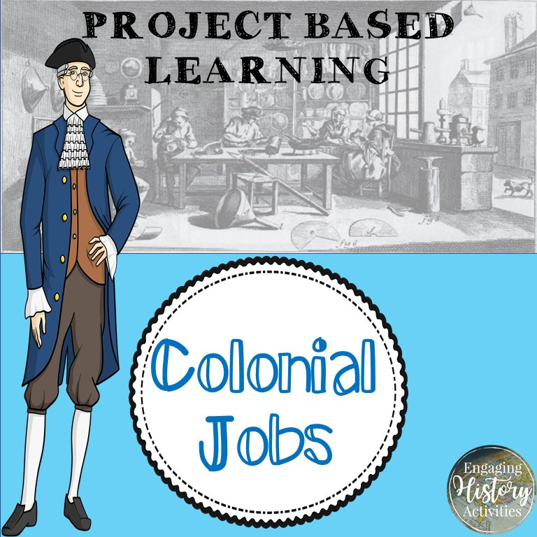 Project Based Learning: Colonial Jobs and Resumes - Amped Up Learning