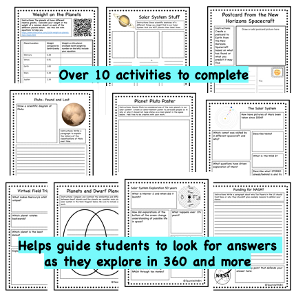 The Solar System Virtual Field Trip