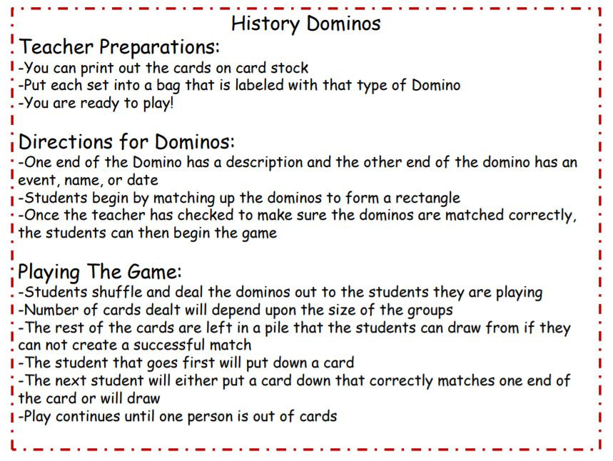 History Dominoes - Colonies & Revolution - Amped Up Learning
