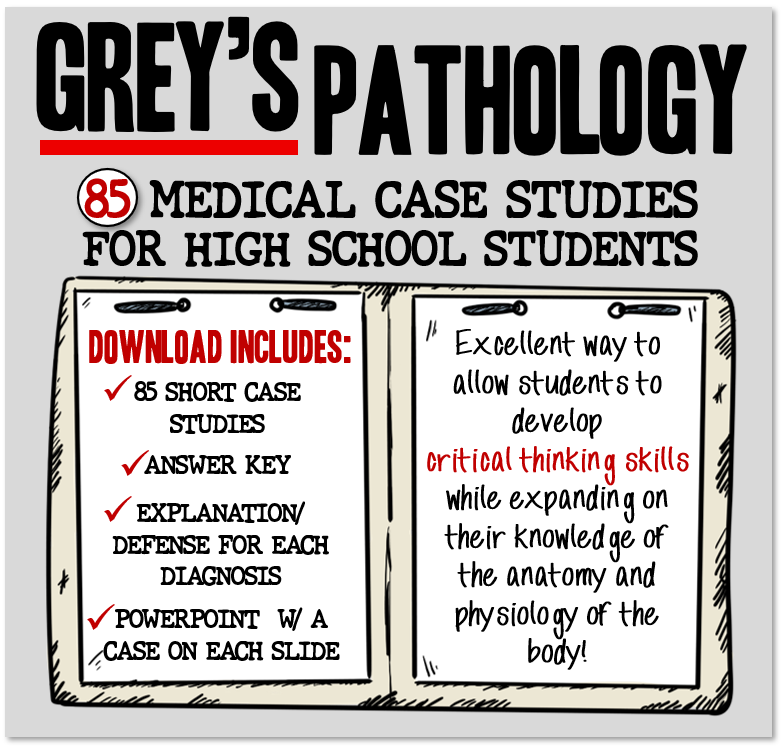 85 Medical Case Studies for High School Students! - Amped Up Learning