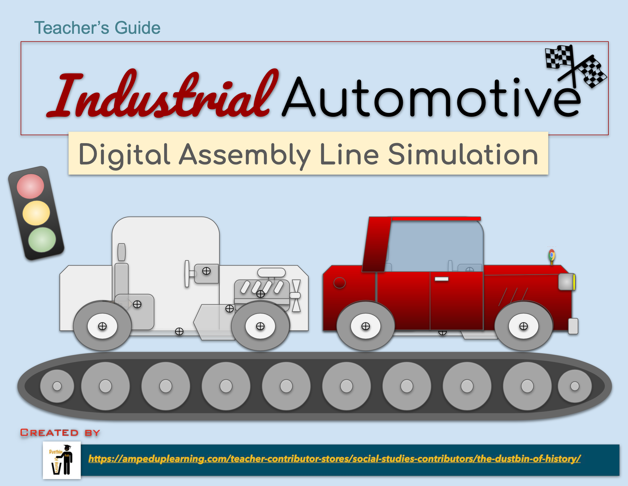 Digital Assembly Line Simulation (Google Slides Based)