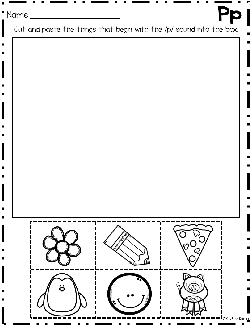 Beginning Sounds Activities MEGA Bundle