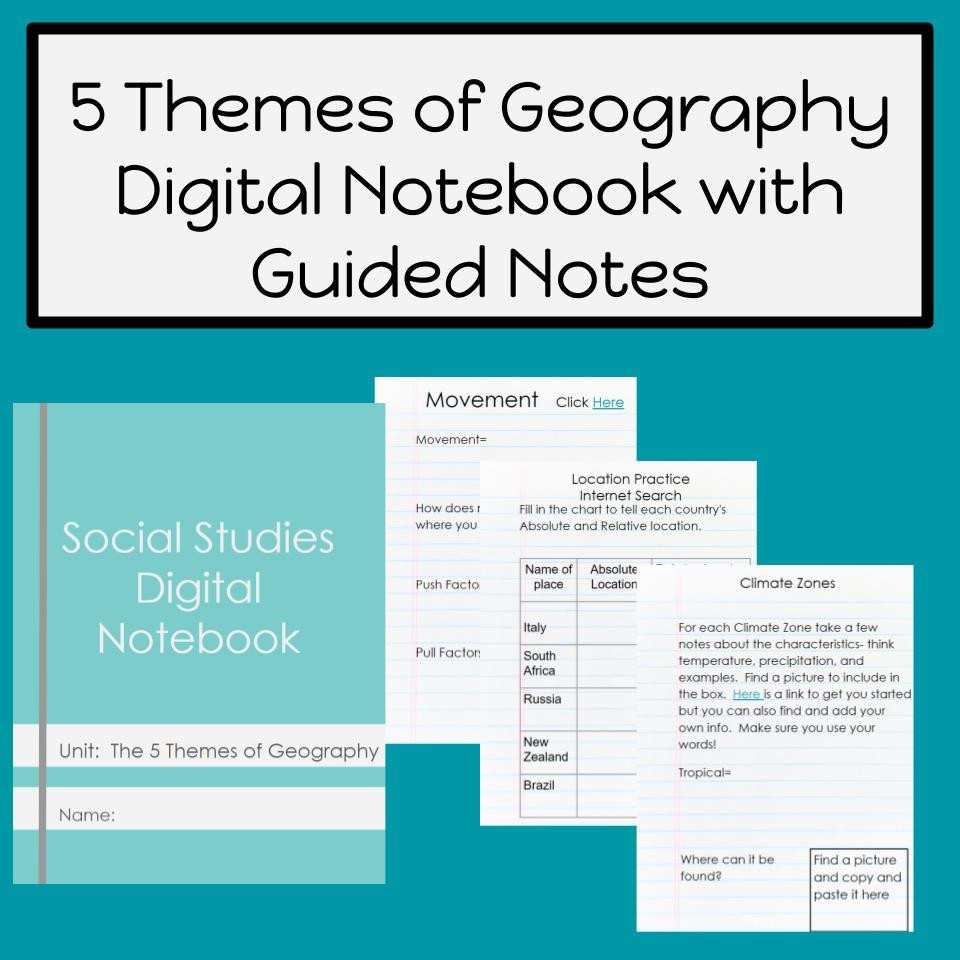 Notebook with Cornell Note Pages